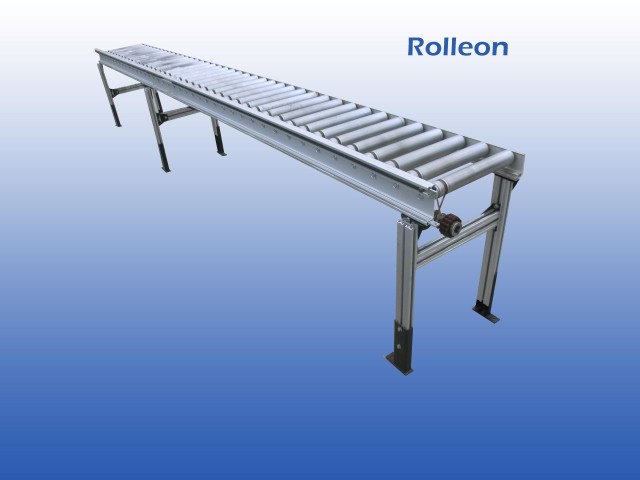 Aangedreven rollenbanen en rollenbaanbochten van Riet